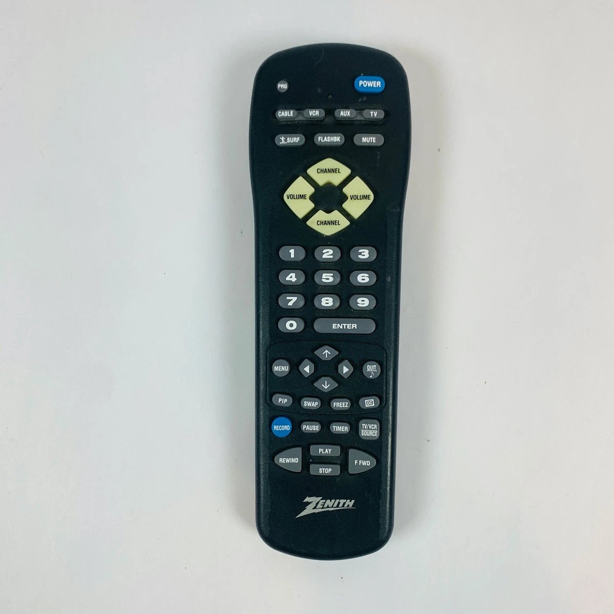 Old Zenith Tv Remote Codes