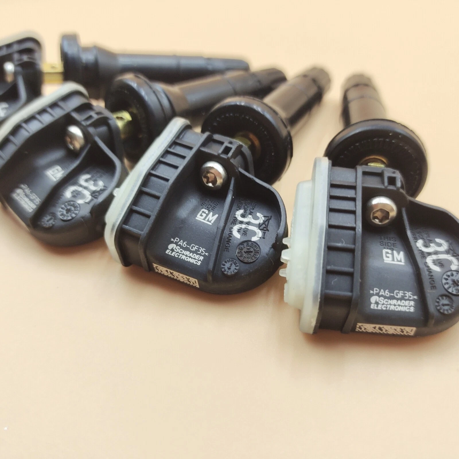 4PCS OEM TPMS 13540604 Tire Pressure Monitoring Sensor For Chevy Model ...