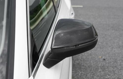 For Audi Q7 2016-2021 ABS Carbon Fiber Exterior Rear View Mirror Cover ...