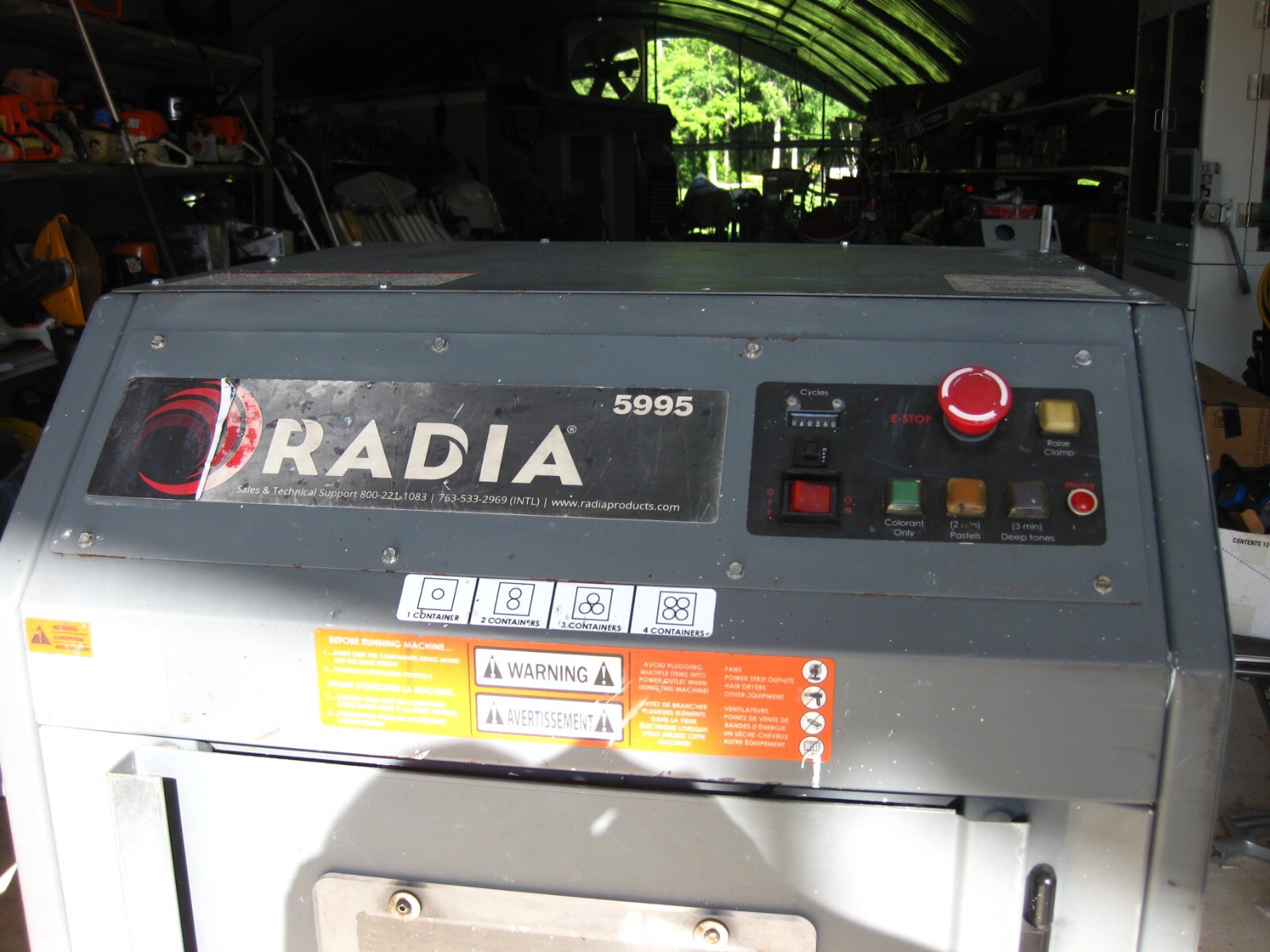 Radia Paint Shaker,46-1/2inHx27-1/2inW 5995PB | eBay