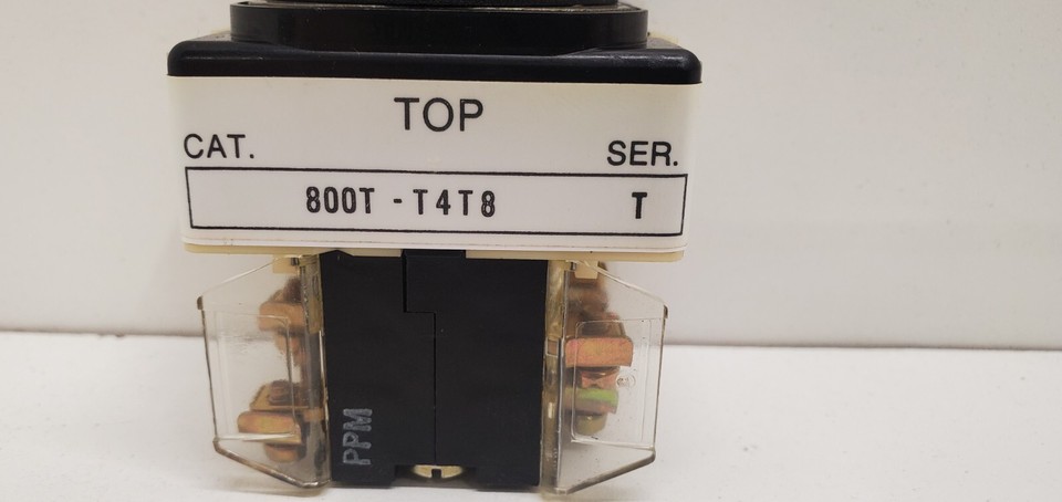 GUARANTEED! ALLEN-BRADLEY SER. T NEMA TYPE 4,13 TOGGLE SELECTOR SWITCH ...