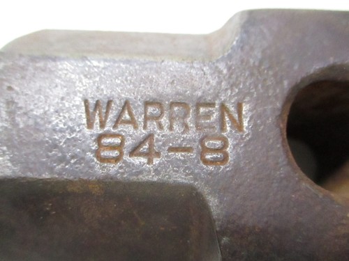 Vintage 84-8 Warren Sledge Hammer Head Forge Anvil Shop Blacksmith tool ...