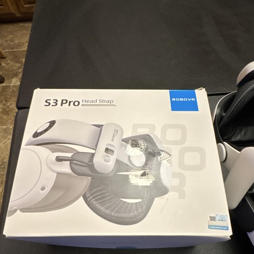 Meta Quest 3 Standalone VR Headset w/ BOBOVR S3 Pro Strap, USB-C, Audio ...