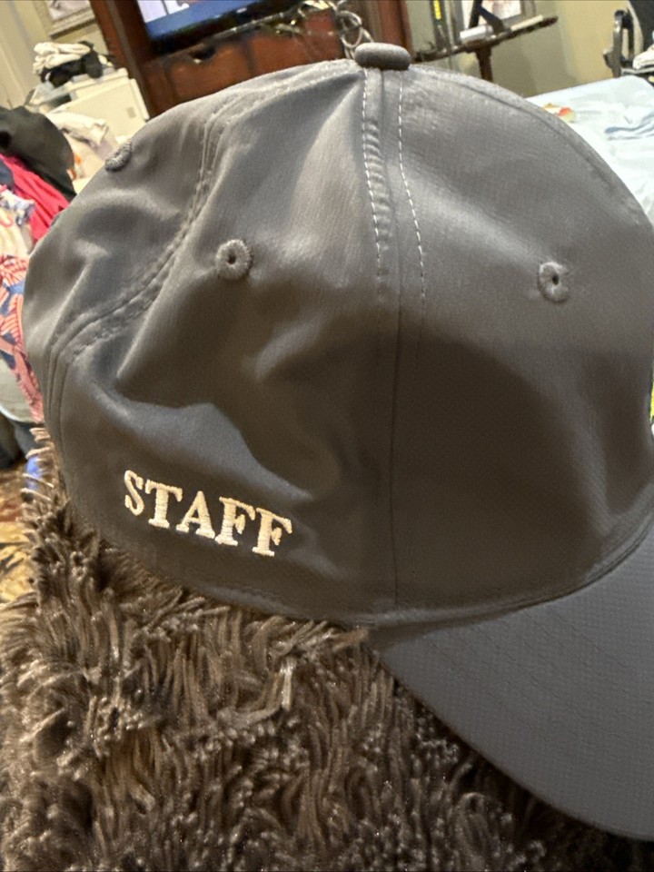 Masters Staff Hat Cap Adjustable Lightweight Ahead Performance One Size Golf | eBay