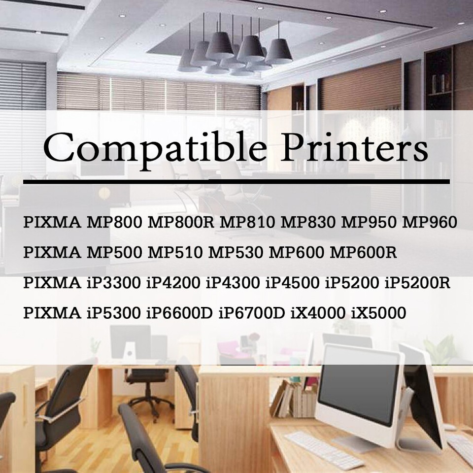 5 PK PGI5 CLI8 Ink Cartridge for Canon PIXMA MP600 MP600R MP800 iP5300 ...