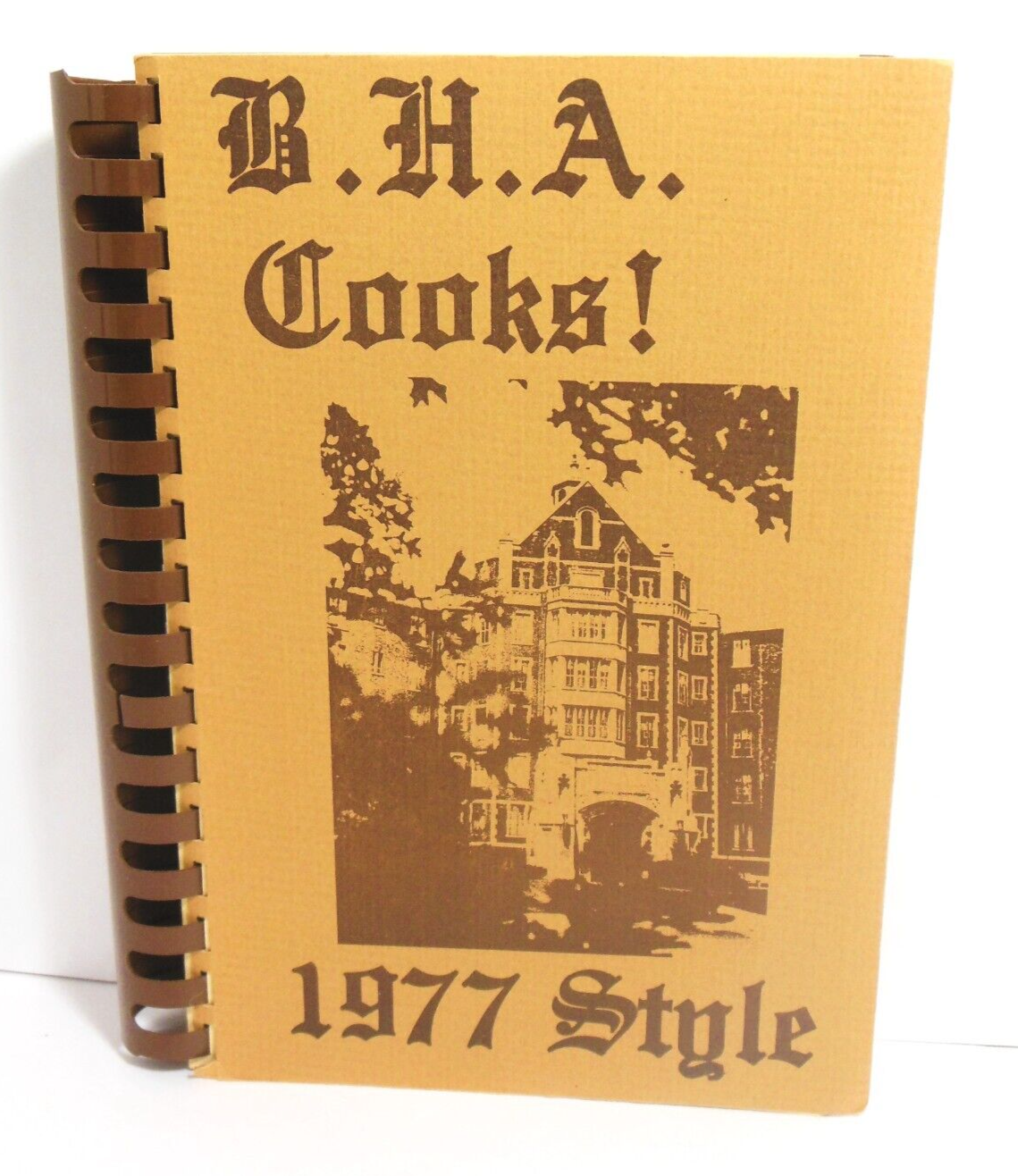 Kalamazoo Michigan Cookbook Borgess Hospital 1977 BHA Cooks Employee ...