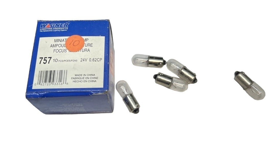 Wagner 757 Light Bulbs (Lot of 5) *SALE* | eBay