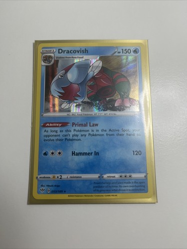 Pokemon TCG - Darkness Ablaze - Dracovish 053/189 - Holo Near Mint | eBay