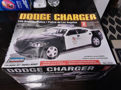 LINDBERG DODGE CHARGER LOS ANGELES POLICE MODEL KIT FACTORY SEALED | eBay