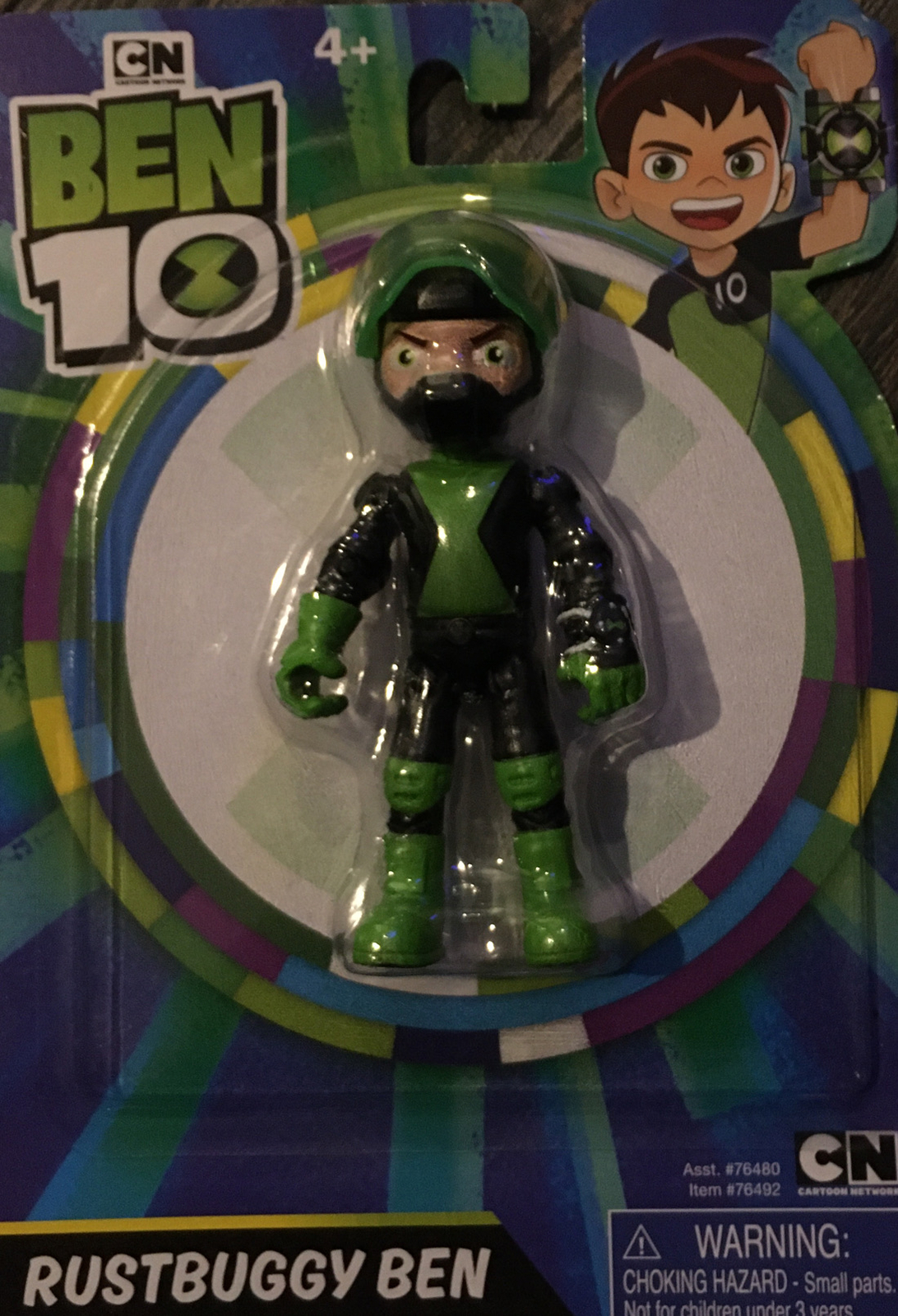 BEN 10 RUSTBUGGY BEN CARTOON FIGURE 76480 WB FIGURE OPEN HELMET | eBay