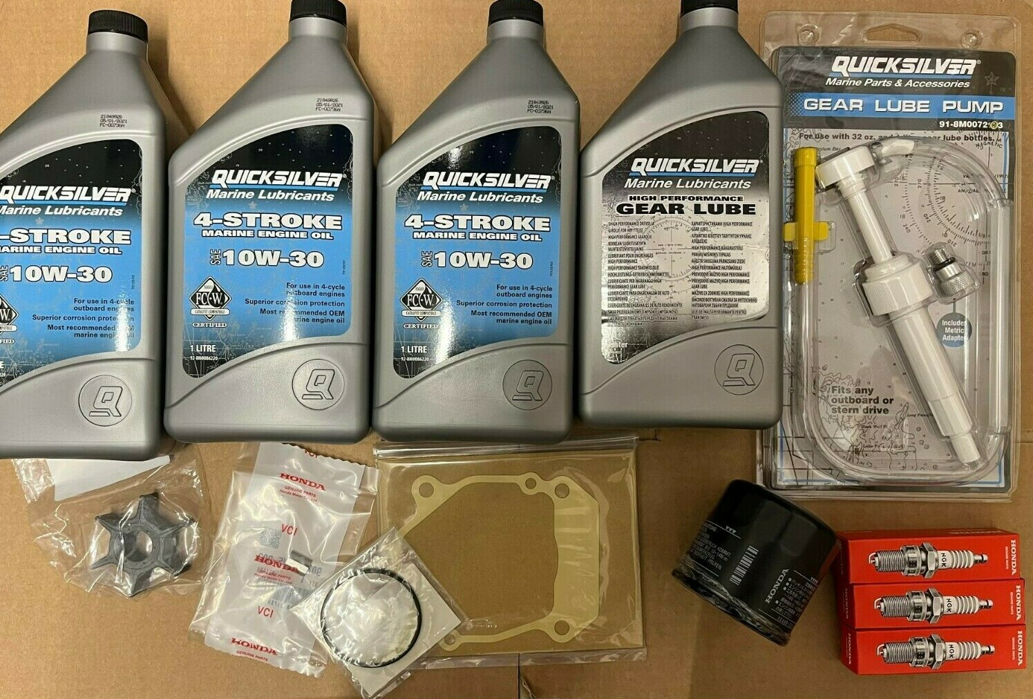 Annual Service Parts Kit 60HP Honda BF60A Outboard Impeller Engine ...