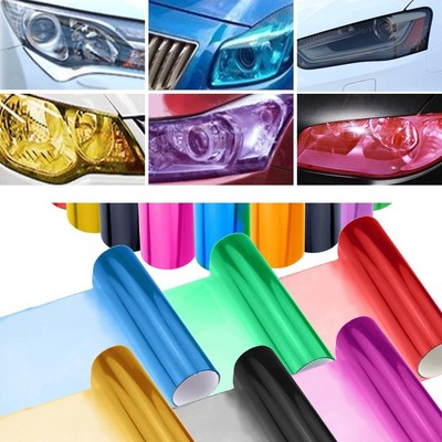 Car Styling Taillight Vinyl Sticker Cars Decals Auto Film Car Headlight ...