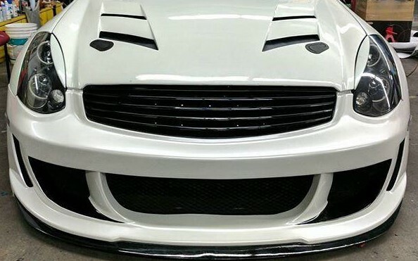 Infinity G35 03-07 GT3 Urethane Front Bumper Body Kit Free Mesh | eBay