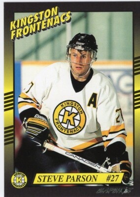 Steve Parson 1993-94 Kingston Frontenacs | eBay