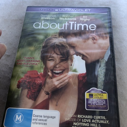 About Time (DVD, 2013)BRANDNEWSEALED. Free Shipping Region.4 ...