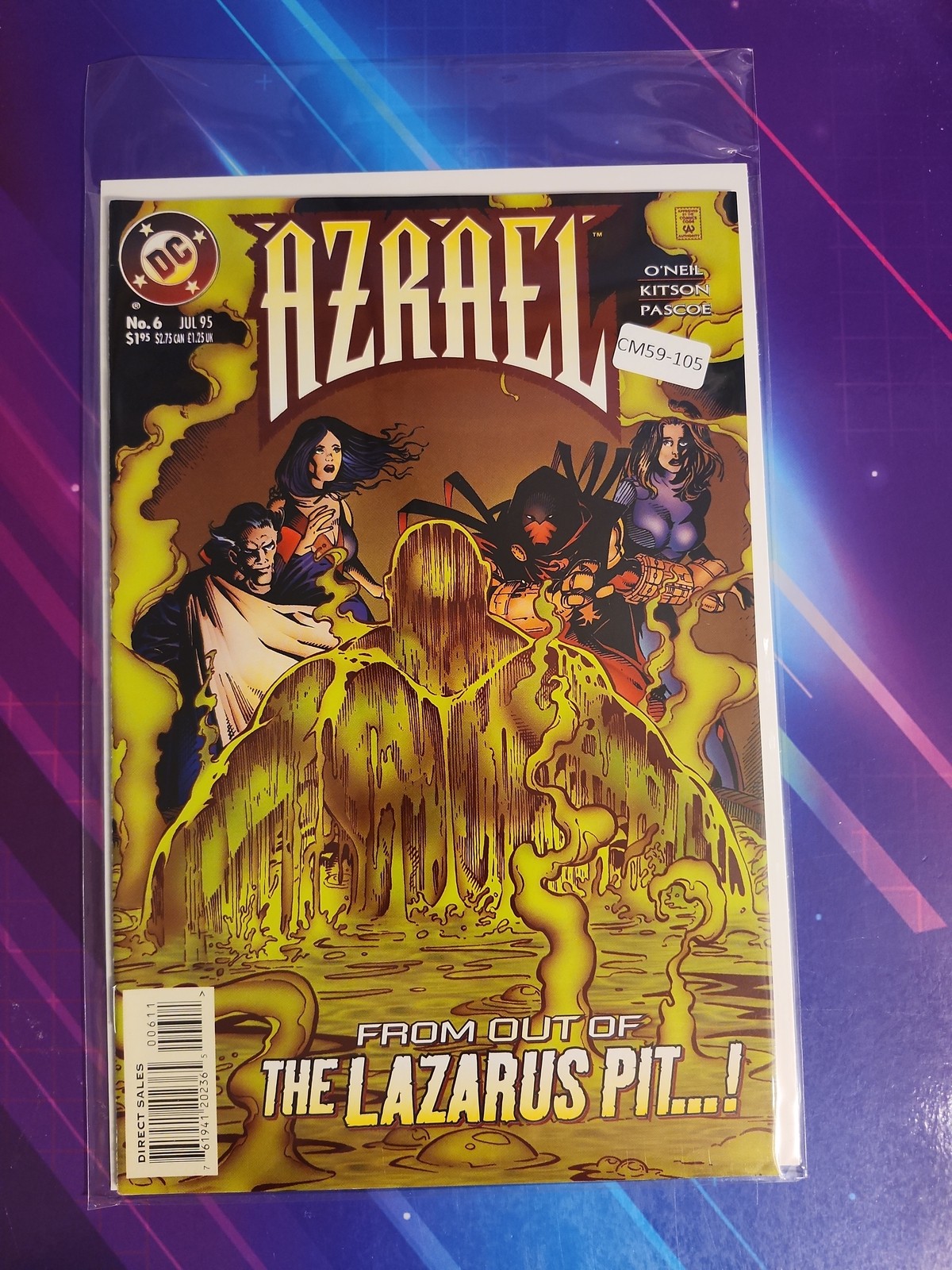 AZRAEL #6 VOL. 1 HIGH GRADE DC COMIC BOOK CM59-105 | eBay