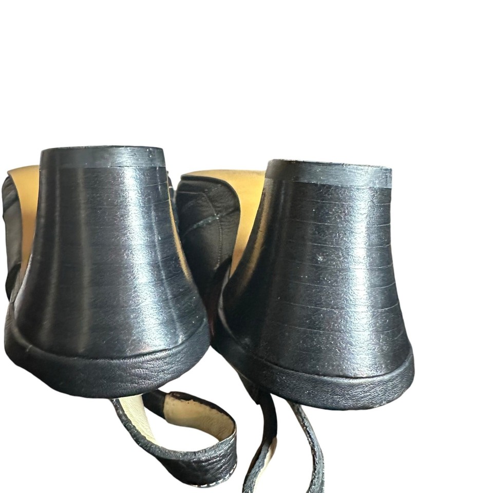 Ros hommerson sling back dress leather heel double wide 8 1/2 WW ...