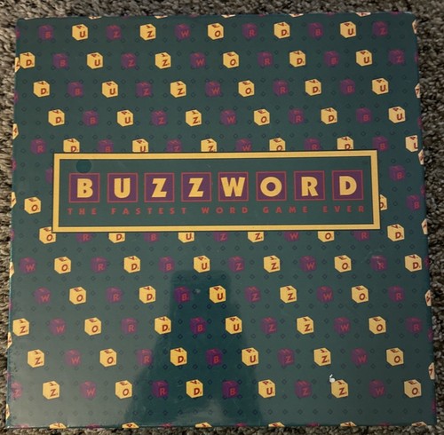 Buzz Word Great American Puzzle Co 1995 Board Game Age 7 Up New ...