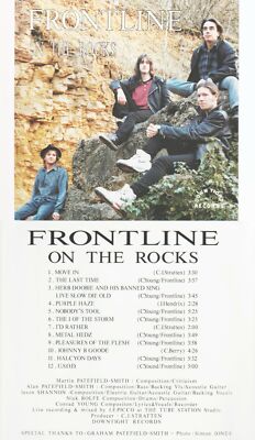 Frontline On The Rocks Cd ALbum Rare ! | eBay