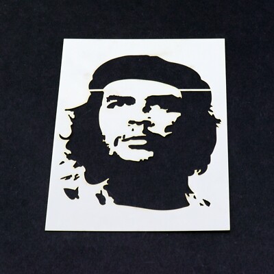 Che Guevara Stencil Mylar Sheet Painting Shabby Sheek Wall Art Craft ...