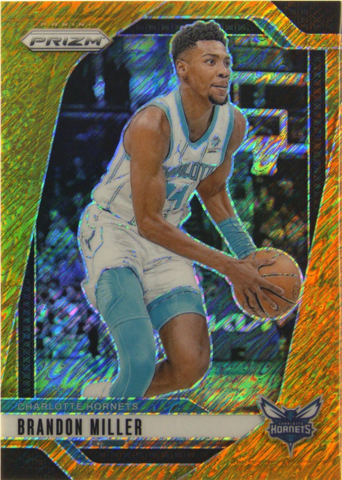2024-25 Panini Prizm - Brandon Miller #109 1st Off the Line Fotl Gold ...