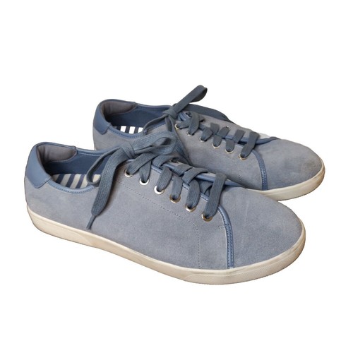 Vionic Women's Sneakers Light Blue Suede Comfort Shoes Lace Up Size 10 ...