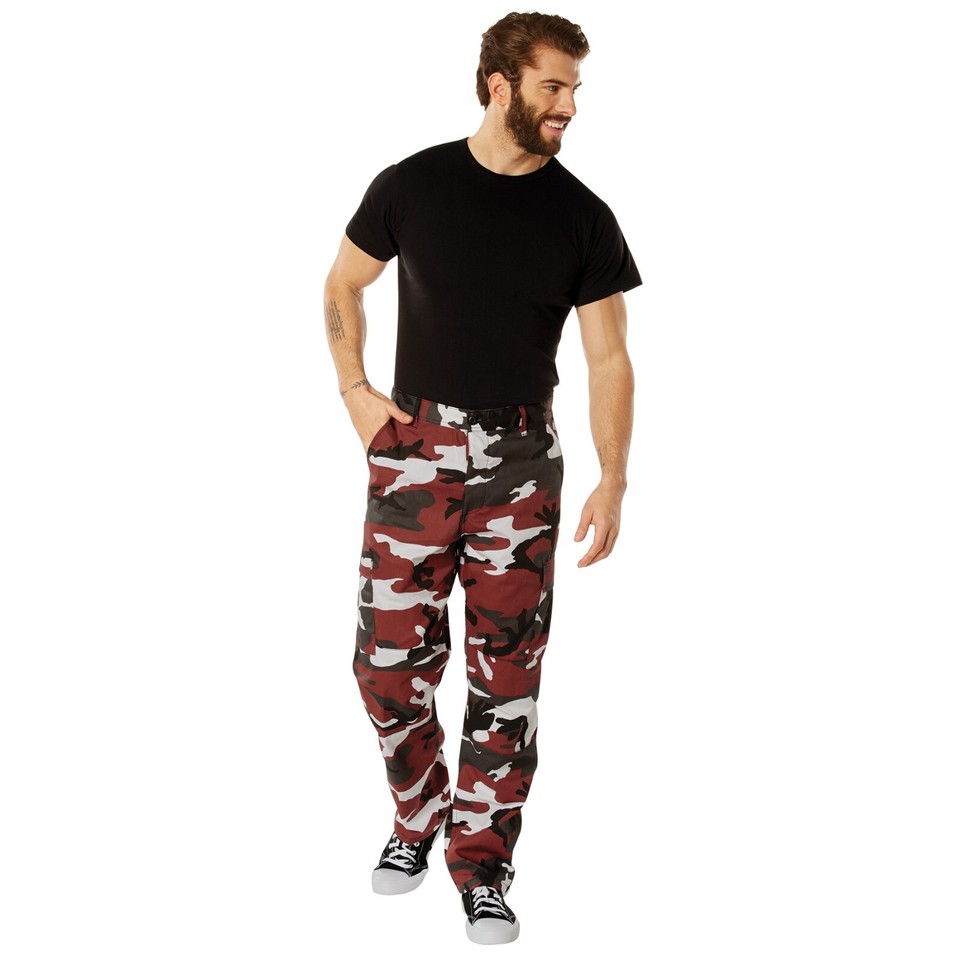 Military BDU Pants - Army Cargo Fatigue Camouflage Camo | eBay