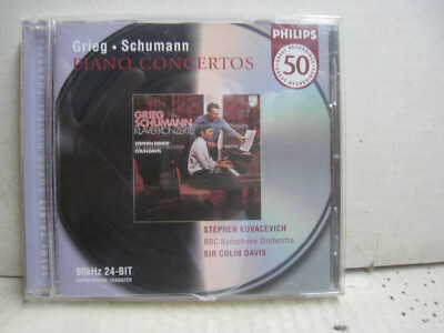 Greg / Schumann Concs, Stephen Koavcevich, piano *Philips 96kHz 24-BIT ...