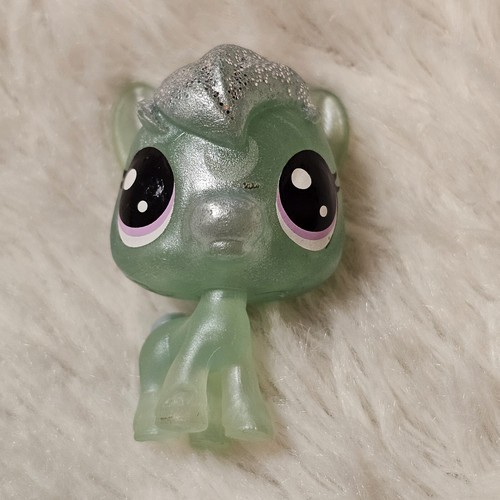 Littlest Pet Shop Mini LPS 2018 Satellite Horsegleam Horse Pony Glitter ...