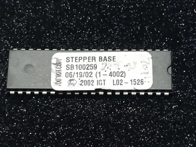 IGT Stepper Base chip - SB100259 - Super Spin Sizzling 7s - 3R+bonus ...