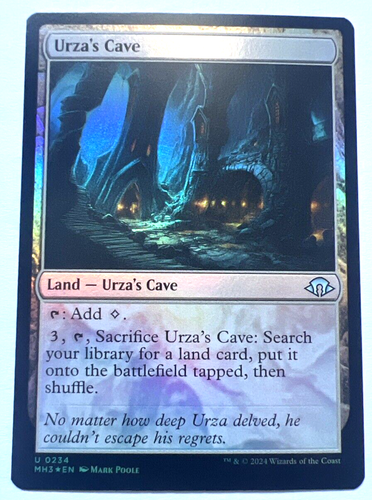 URZA'S CAVE MAGIC THE GATHERING CARD UNCOMMON LAND MODERN HORIZONS 3 | eBay