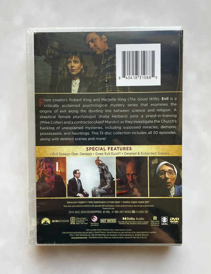 Evil: The Complete Series Seasons 1-4 (DVD,13-Disc,Box Set) New | eBay