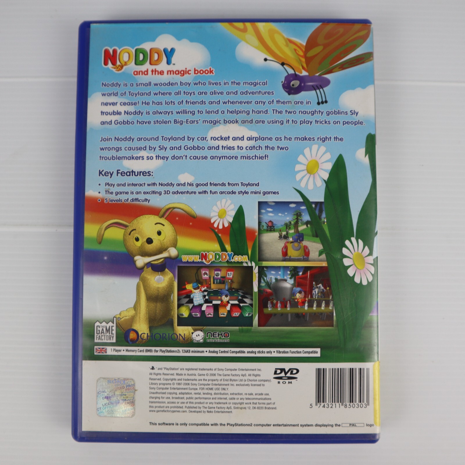 Noddy and the Magic Book - PS2 Sony PlayStation 2 AUS PAL w/ Manual | eBay
