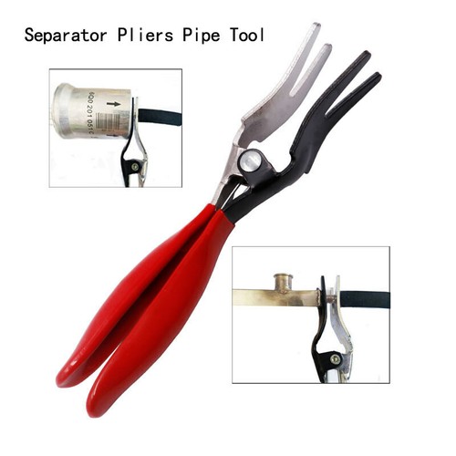 Separator Pliers Pipe Tool Angled Auto Fuel Water Vacuum Line Tube Hose ...