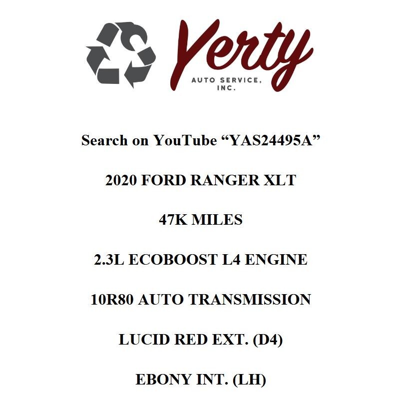 2019-2022 Ford Ranger 3.73 Non-Locking Rear Axle Differential Assy OEM ...