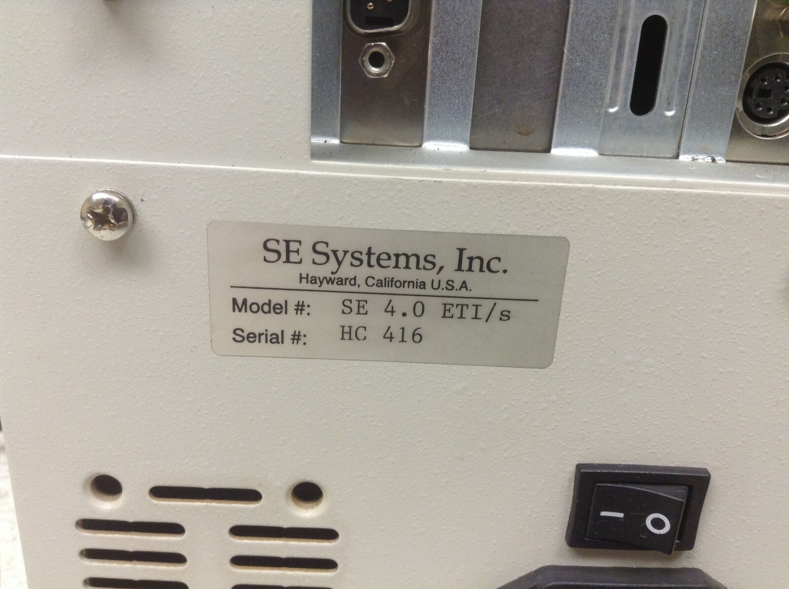 SE Systems SE 4.0 ETI/s Industrial Computer Tower SE4.0ETI/s (TBI) | eBay