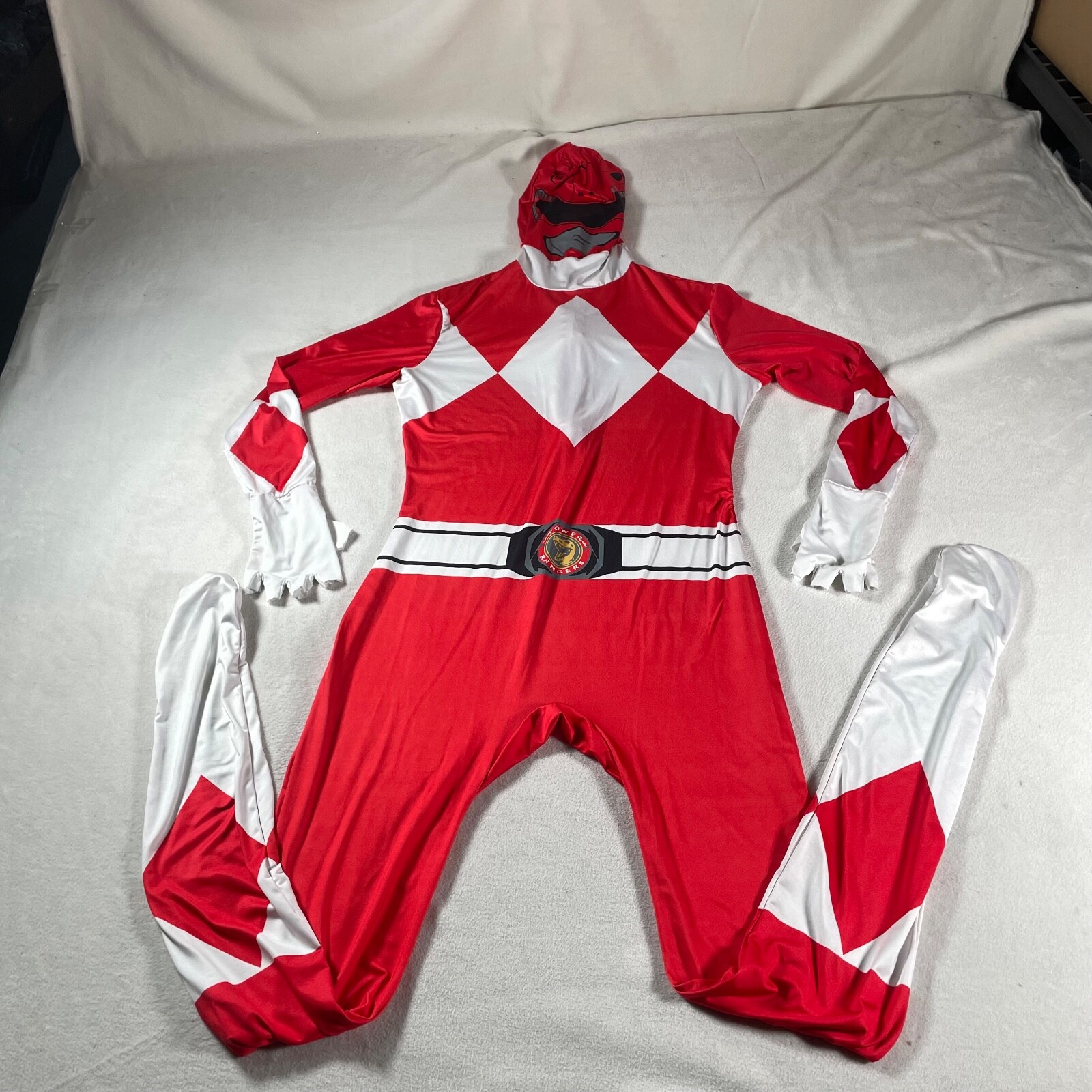 Mighty Morphin Power Rangers Morph Suit Adult Extra L… - Gem