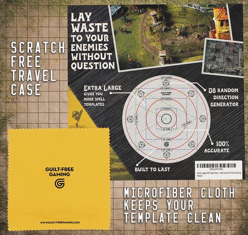 Spell Effect Templates for D&D | Maximize The Effects of Your Spells ...