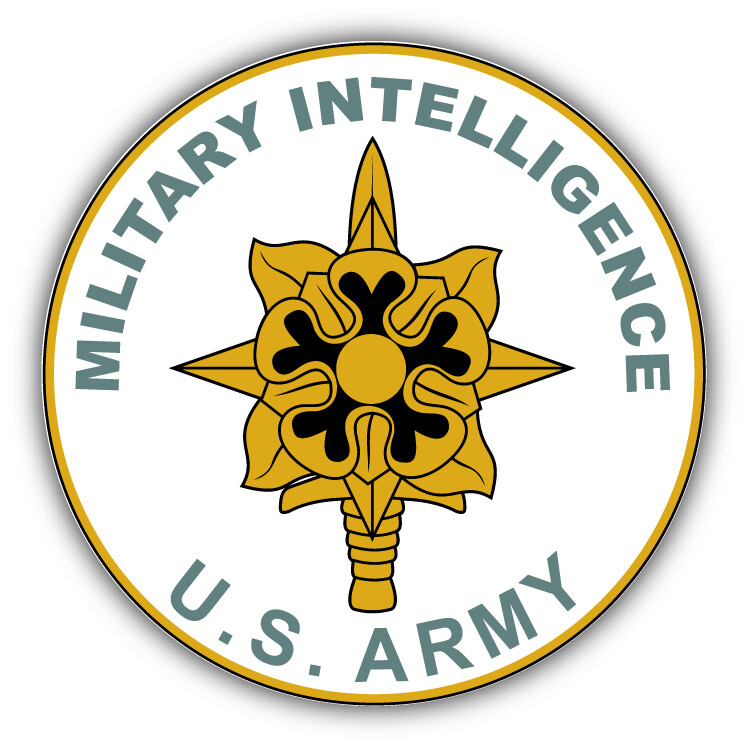 Military Intelligence Plaque Car Bumper Sticker Decal | eBay