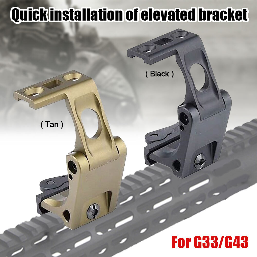 G33 G43 Mount FAST ET FTC Scope Magnifier Mounting Base | eBay