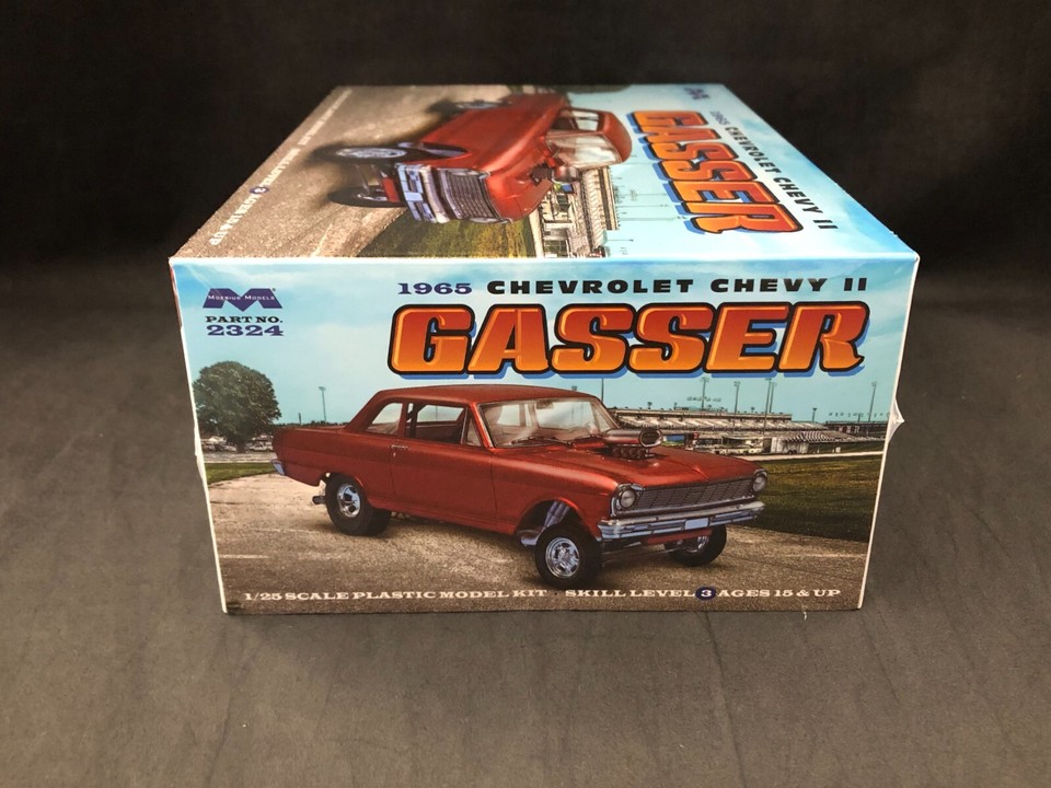 Moebius Models 1965 Chevrolet Chevy II Gasser 1:25 Scale Plastic Model ...