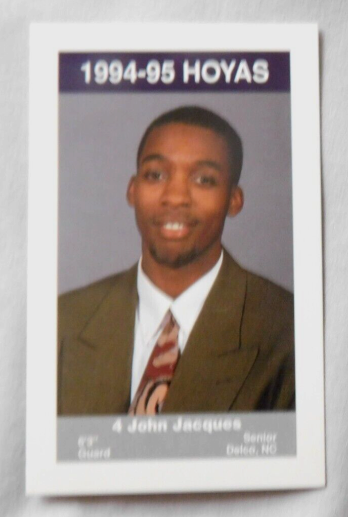 1994-95 Georgetown Hoyas John Lacques Basketball Card nm-mt | eBay