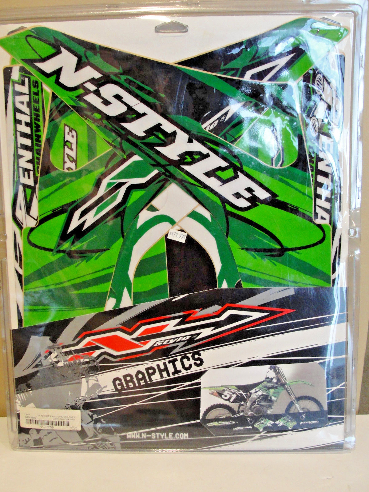 N-Style Green Paint Graphics Kit # N40-3259 for sale online | eBay