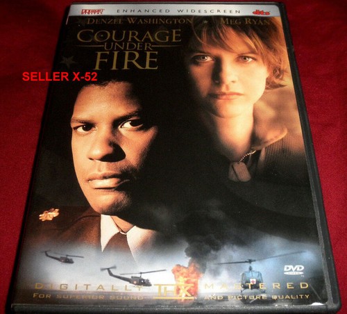 Courage Under Fire DVD Denzel Washington Meg Ryan Matt Damon military ...