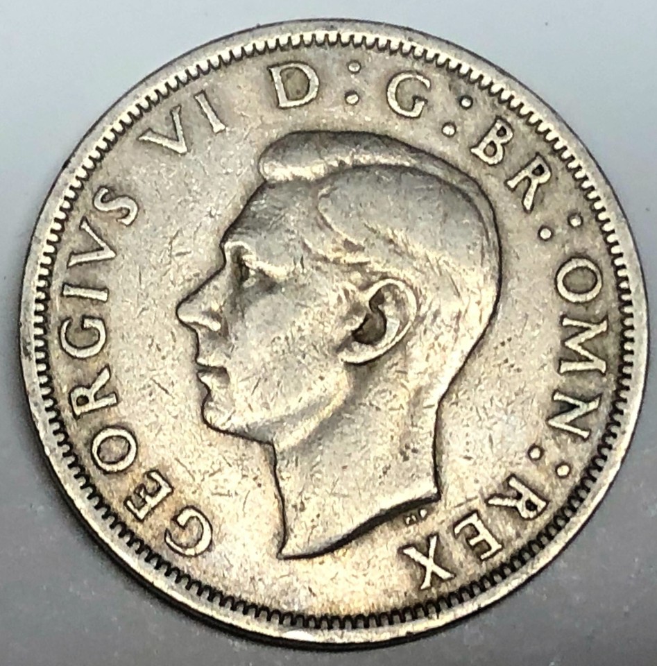 # C054 GREAT BRITAIN COIN, HALF CROWN 1949 | eBay