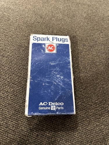 AC DELCO R43TS Spark Plug NOS Box of 7 for Chevy Ford GMC Pickup Truck ...