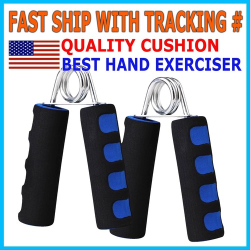 2X Foam Hand Grippers Grip Forearm Heavy Strength Grips Arm Exercise ...
