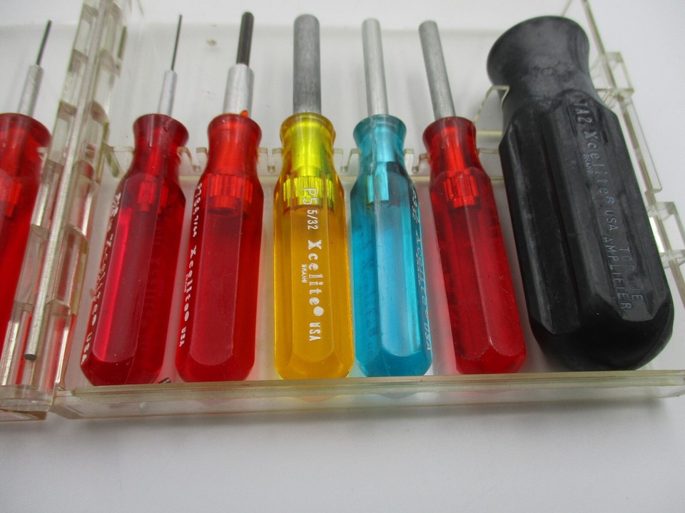 Xcelite PS-89 USA 9pc Hex Socket Driver Set | eBay