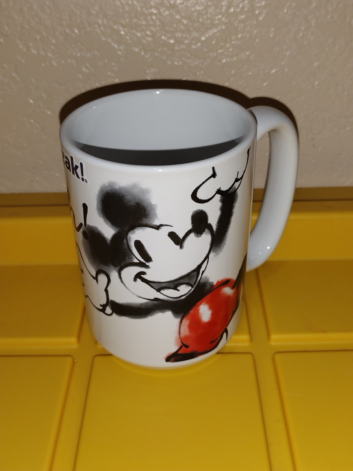 ZAK DESIGNS DISNEY MICKEY MOUSE MUG NEW ZAK DESIGNS OH, YEAH MICKEY ...