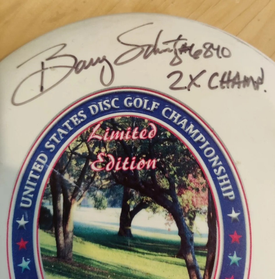 Barry Schultz Autographed Innova Putter 2003 Winthrop | eBay